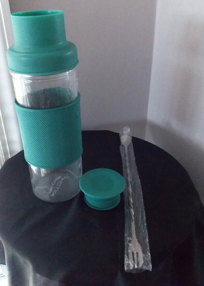 Masontops Cocktail Shaker Kit- New with multi-functional spoon/fork | eBay