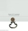 Roller Window Shade SNAP-ON Large Bronze METAL RING PULL Clip on NO ...