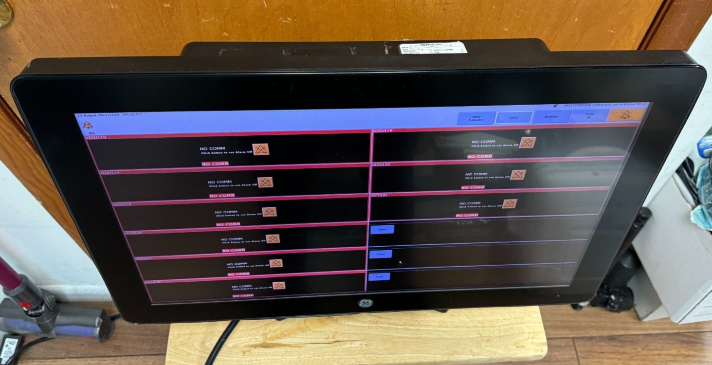 GE CARESCAPE 2082278-001 Central Station MAI 700 SV 2.1.1(F004) for ...