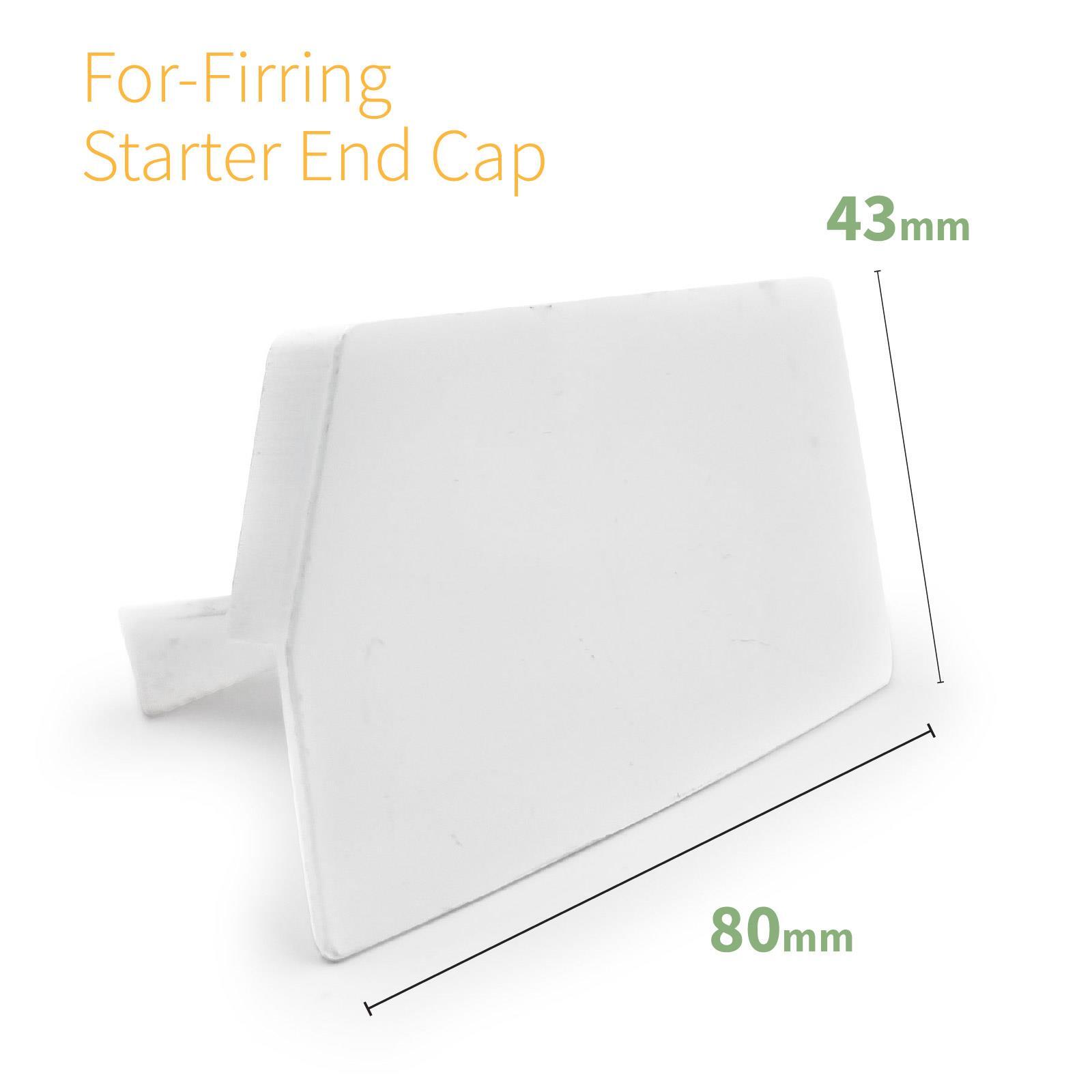 Ultralite 500 PVC Replacement End Cap UEC500 Conservatory Roof Glazing ...