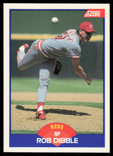 1989 Score 618 Rob Dibble Cincinnati Reds | eBay