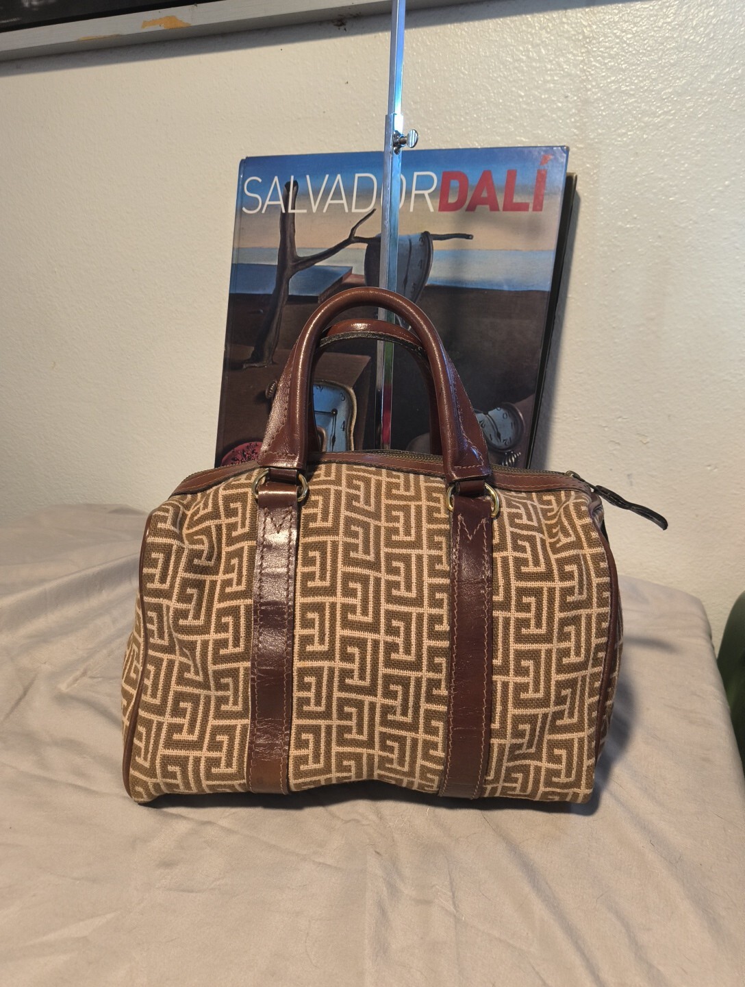 Vintage Pierre Balmain Monogrammed Speedy Handbag, Bo… - Gem