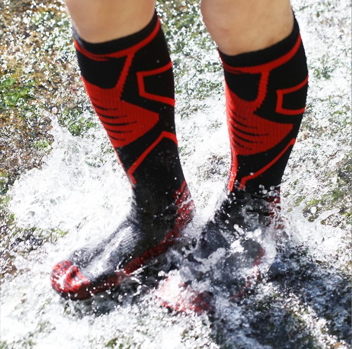 outdoor Long Waterproof Breathable Socks Sports Hiking Wading Winter ...