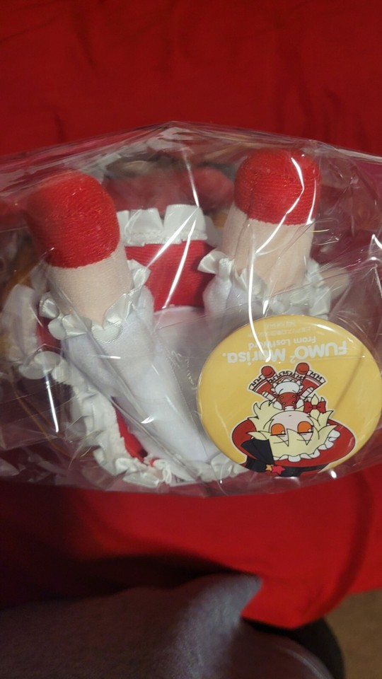 Touhou Project Plush Doll Fumo Fumofumo Kirisame Marisa Gift Red Lost ...