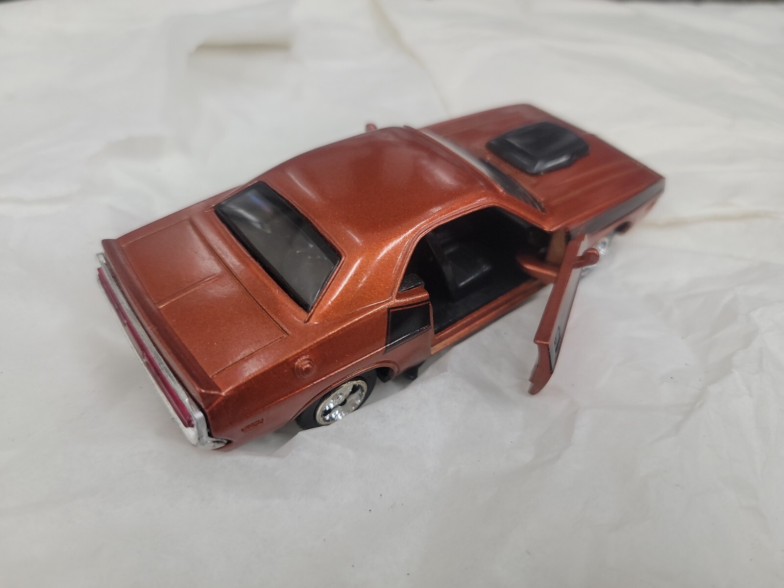 1970 Dodge Challenger Diecast Speedy Power New-Ray Friction Car Copper ...