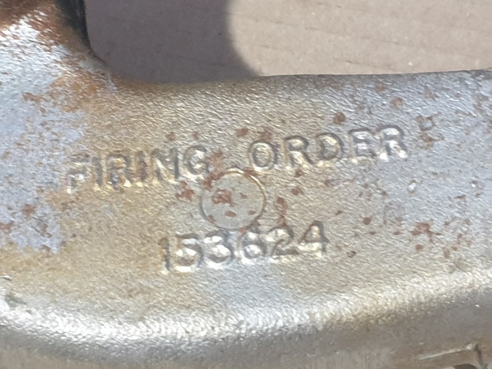Holden Blue Black 202 3.3 6 Cylinder 2 Barrel Pollution Inlet Manifold ...