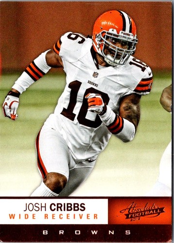 2012 Panini Absolute Josh Cribbs #12 Cleveland Browns Football Card | eBay
