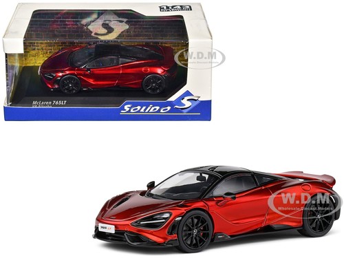 2020 MCLAREN 765 LT VOLCANO RED 1/43 DIECAST MODEL CAR BY SOLIDO ...