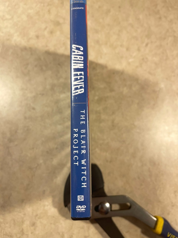 Double Feature 2 DVD Set Cabin Fever And The Blair Witch Project. Like ...