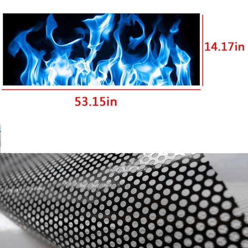 Burning Flame Sticker Decal For Car Truck SUV Rear Back Window Tint ...