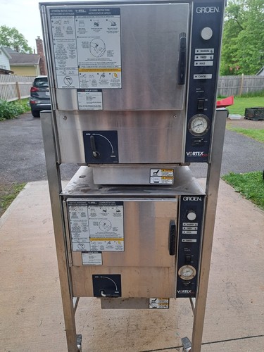 Groen vortex 100 electric convection steamer. Double-stack. | eBay