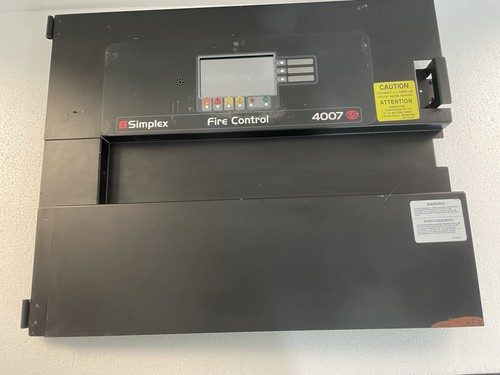 SIMPLEX 4007 ES 566-1023 FIRE ALARM CONTROL PANEL | eBay