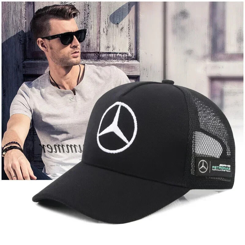 Adjustable Mercedes AMG Baseball Cap Embroidered Logo, Premium Fit Free ...