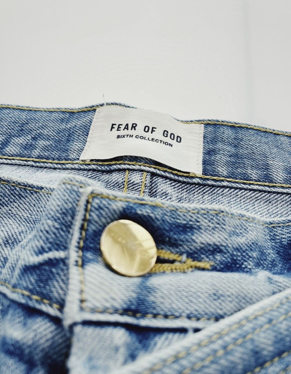 NWT FEAR OF GOD Sixth Collection Relaxed Fit Belted Denim NWT FEAR OF GOD Sixth Collection Relaxed Fit Belted Denim