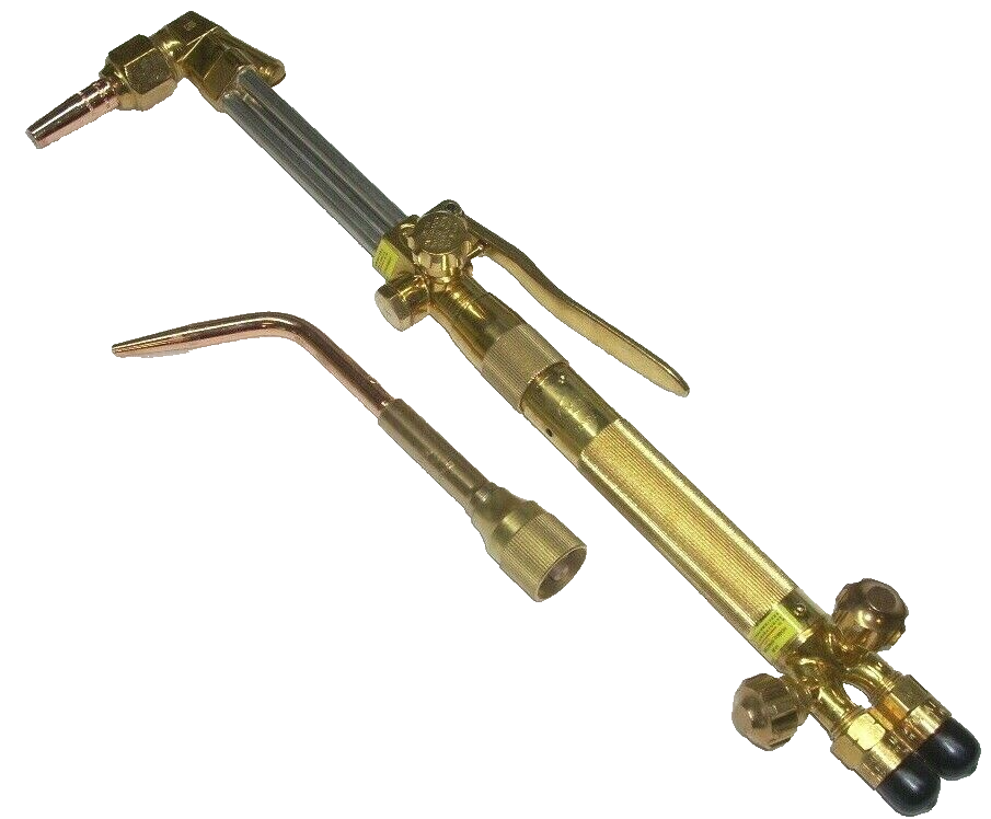 Harris Ironworker Oxy Acetylene Cutting Welding Torch w Gas Mixer ...
