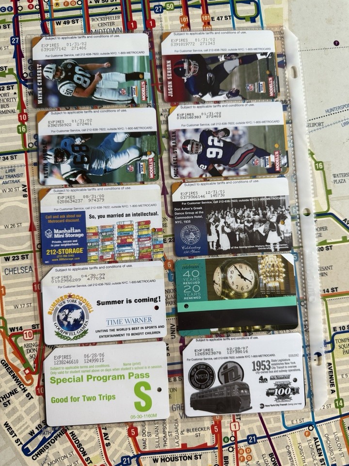 MTA NYCT MetroCard - JUST NYC 20 CARDS | eBay