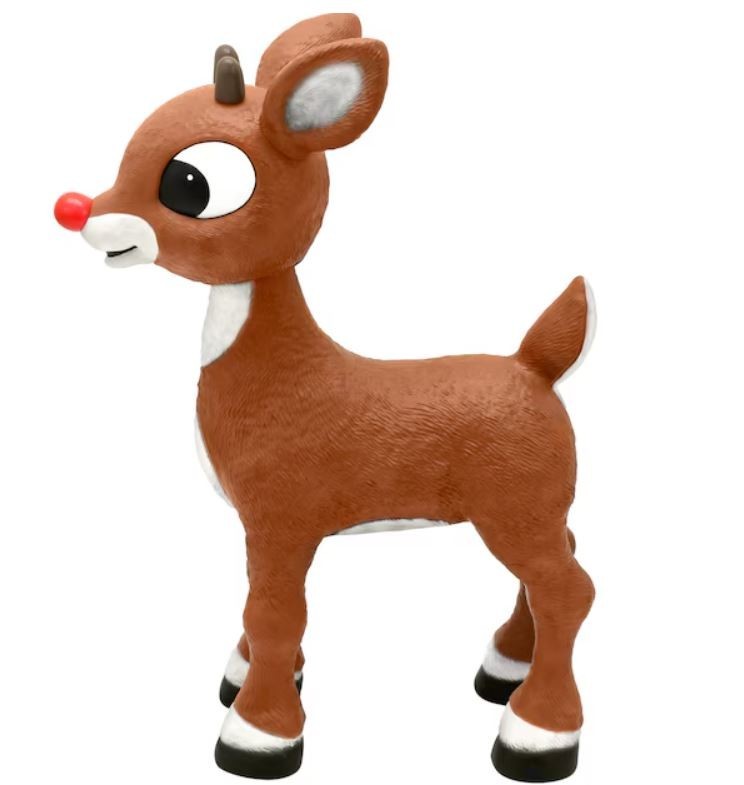 3 FT ANIMATED RUDOLPH THE RED NOSED REINDEER YARD ANIMATRONIC | eBay