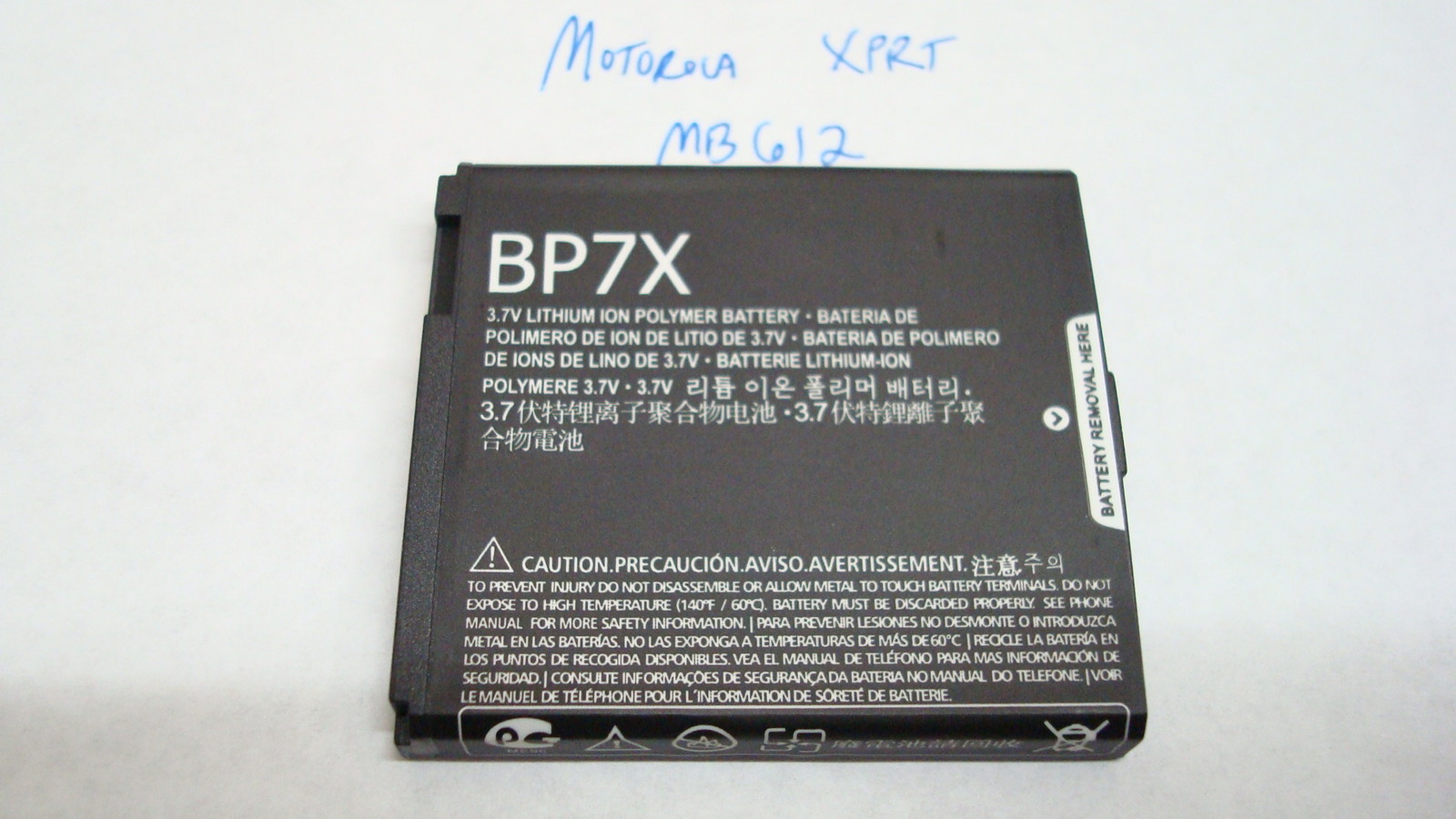 🔋 ORIGINAL OEM EXTENDED BATTERY MOTOROLA BP7X SNN5875A | eBay
