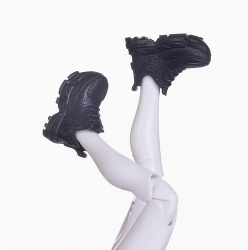 1/12 Scale Female Soldier Shoes Model 6'' Gynoid Figma Action Figures ...