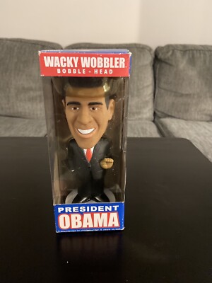 Funko Wacky Wobbler: Public Domain - Barack Obama 830395085302| eBay