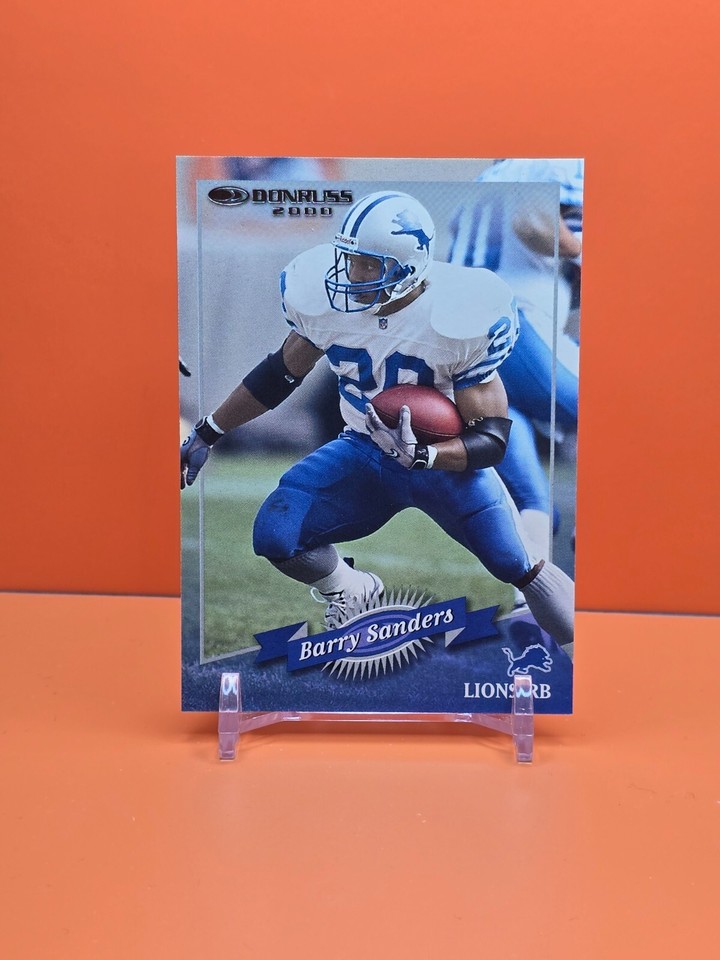 🔵🦁⚪️ PICK YOUR BARRY SANDERS CARD BASE, INSERTS & MORE DETRIOT LIONS ⚪️ ...