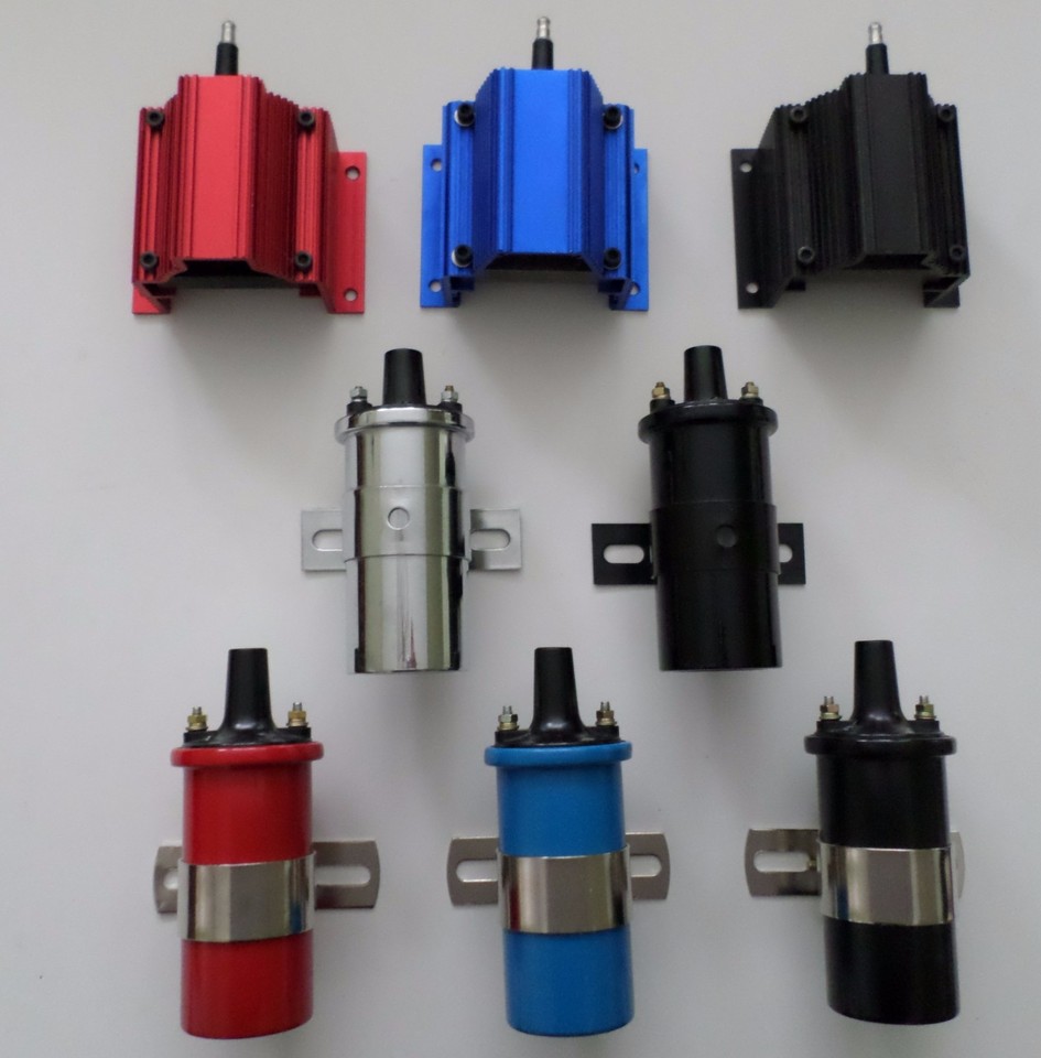 Small Cap CHEVY INLINE 6 Straight 230 250 292 RED HEI Distributor ...