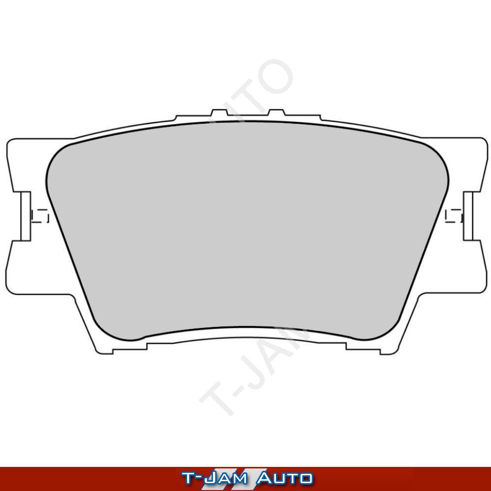 Brake Pads FRONT REAR Disc suits Toyota RAV-4 2.2 DT AWD Wagon [ALA49 ...