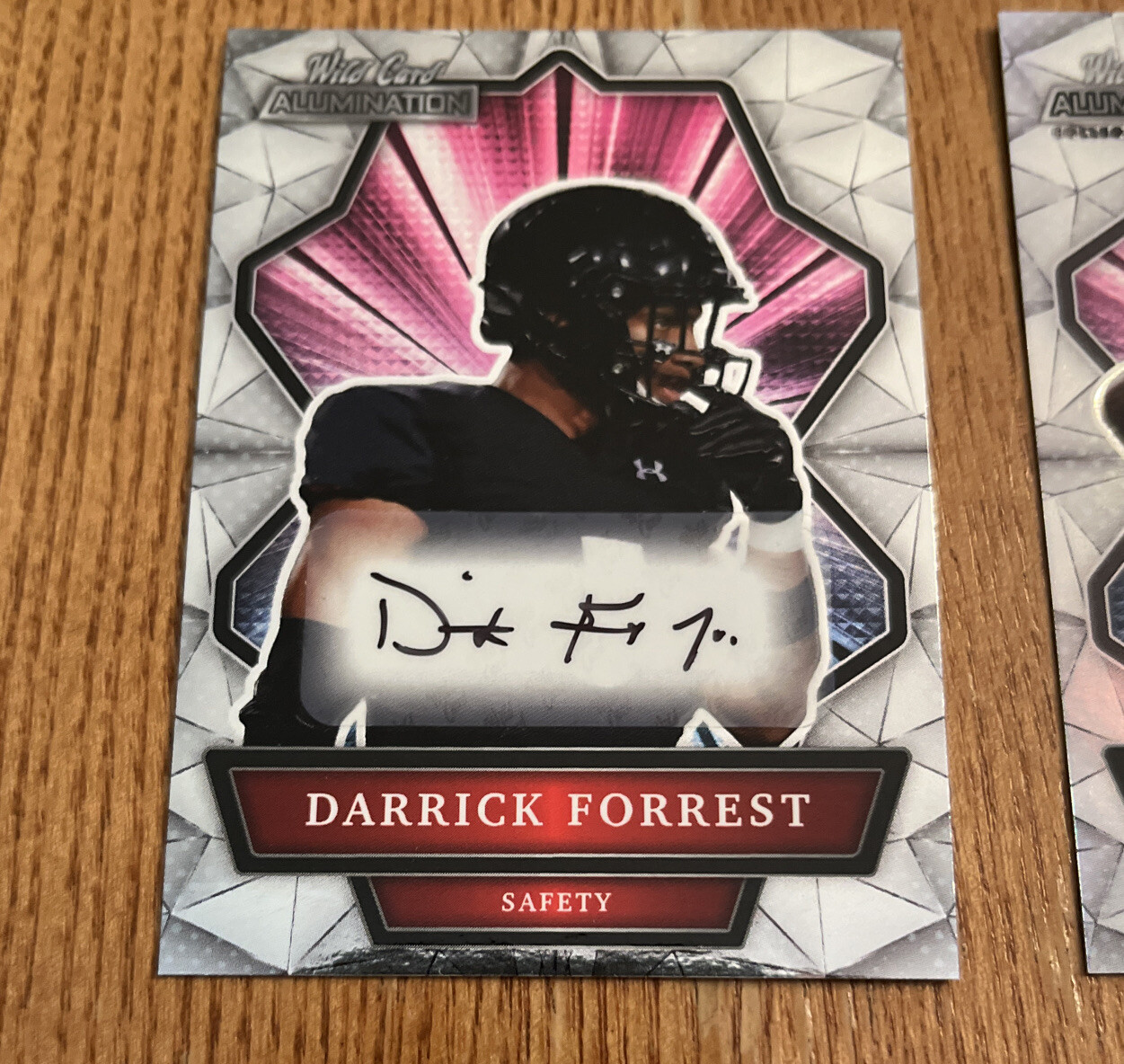 Lot Of 4-2021 WILD CARD Football AUTOs Conner, Sage Surratt, Forrest ...