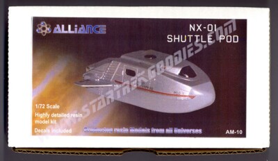 Star Trek: Enterprise NX-01 SHUTTLEPOD Resin MODEL KIT with Decals ...