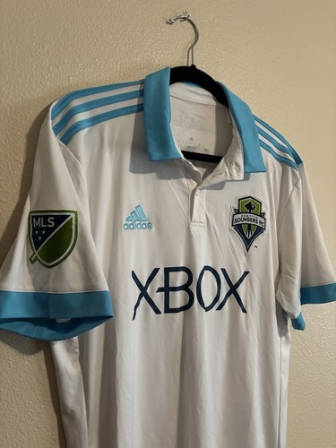 2018 Seattle Sounders FC Away Jersey #2 Dempsey MEDIUM Adidas MLS XBOX ...