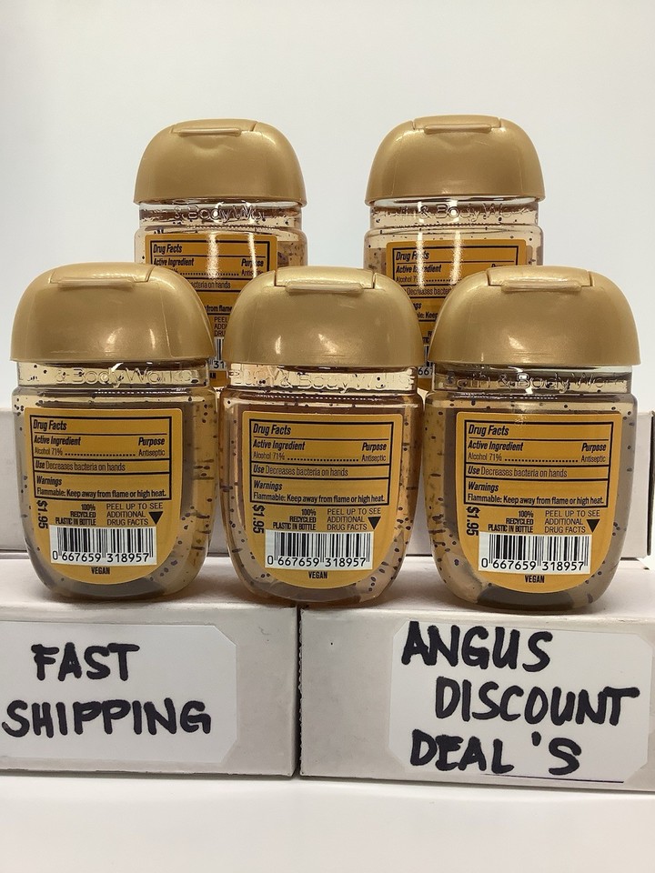 Bath & Body Works “ Cookie Butter, Truffle “5 PACK “Anti-bacteria ...