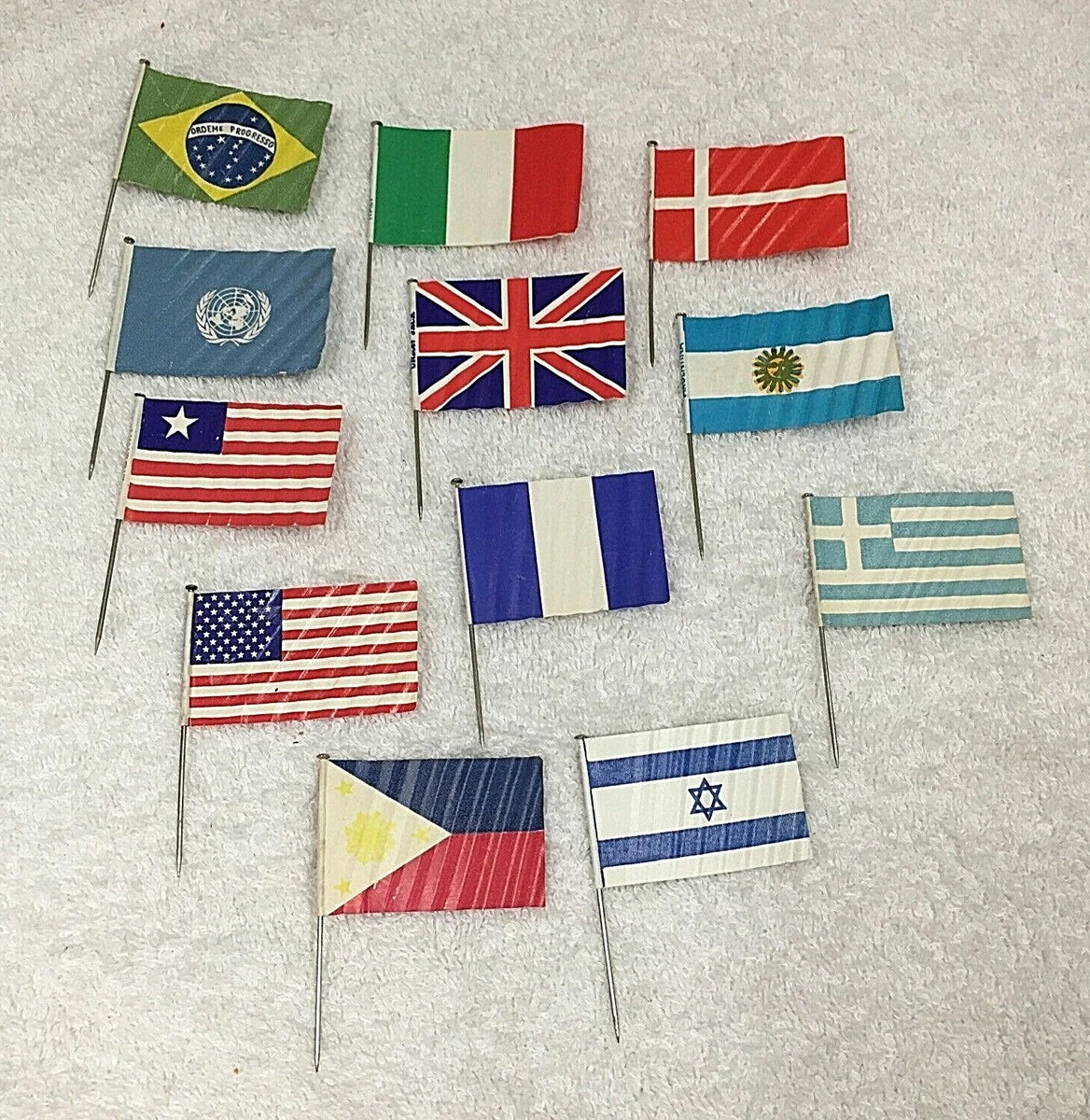 Flags Of The World Labeled