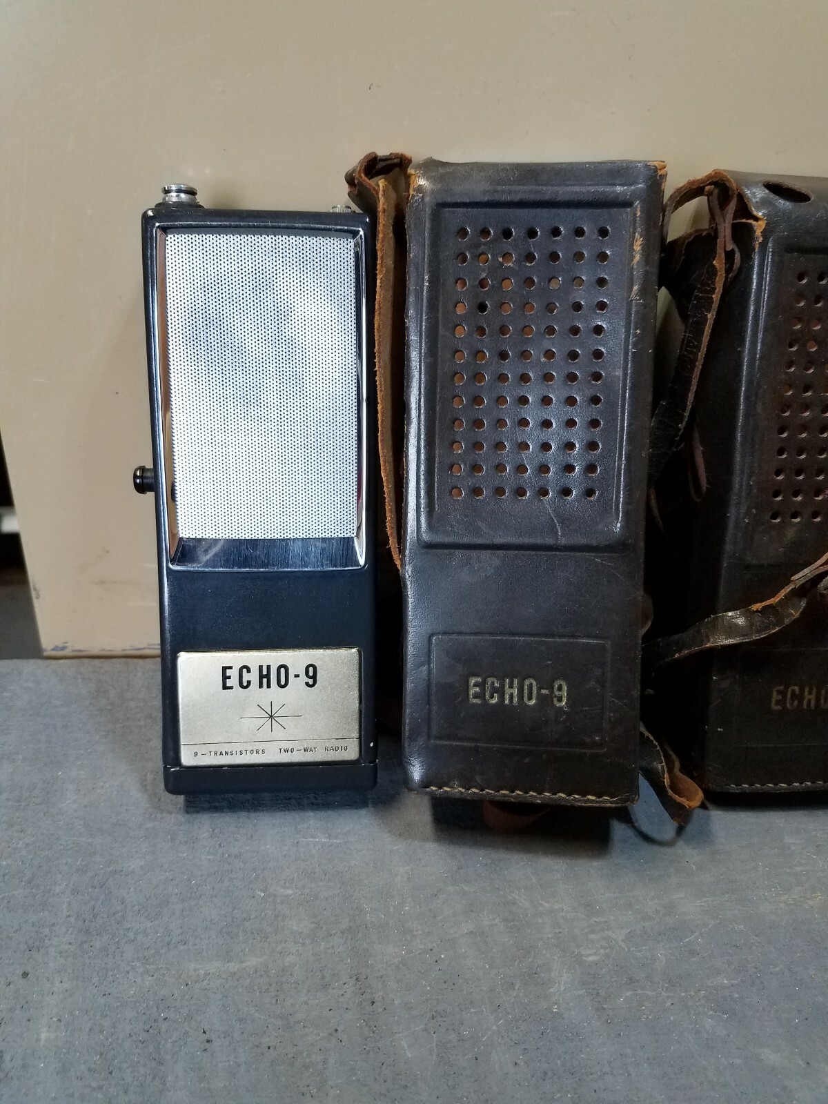 OLD Vintage Echo - 9 Transistors Two- Way Radios | eBay
