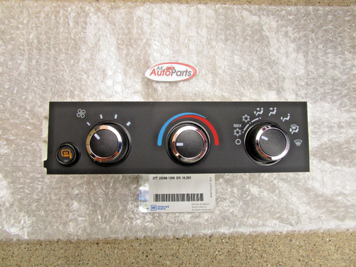 GMC SAVANA CHEVY EXPRESS A/C HEATER CLIMATE TEMPERATURE CONTROL NEW P/N ...