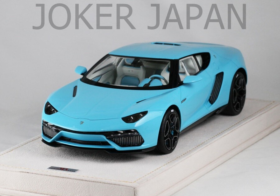MR Collection 1/18 Lamborghini Asterion Baby Blue With Case LAMBO18 JDM ...