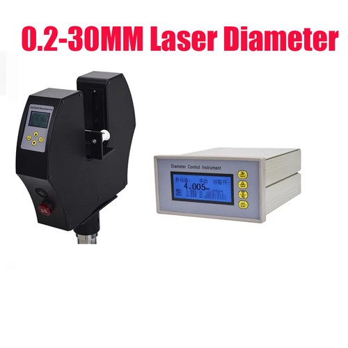 Non-contact Laser Diameter Gauge Digital Measuring Instrument Without ...