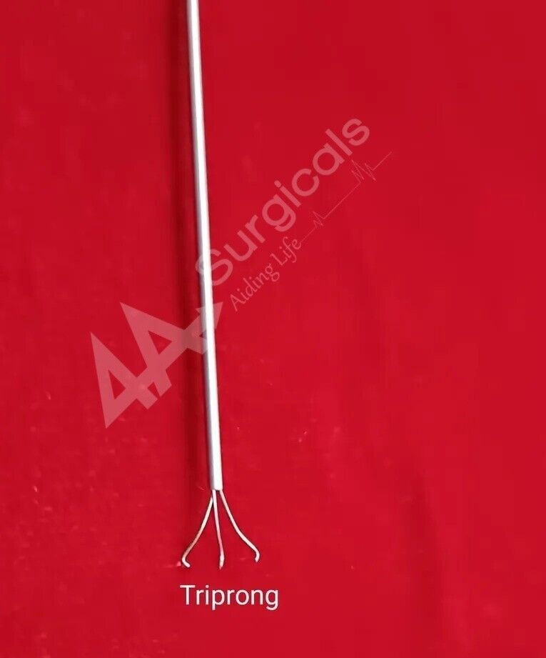 4A URS U Handle Triprong 4Fr 60cm (Set Of 2) Forceps Graspers Urology ...