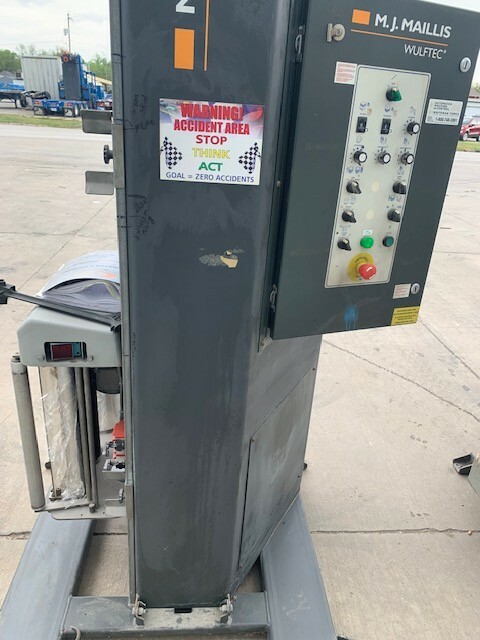 M.J. MAILLIS WULFTEC STRETCH WRAP MACHINE SMH-SPL-S 55 LOAD PER HOUR ...