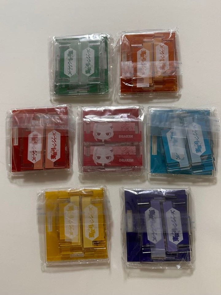 Tokyo Revengers Acrylic Stand Case Set of 7 - Chibi Anime Figures | eBay