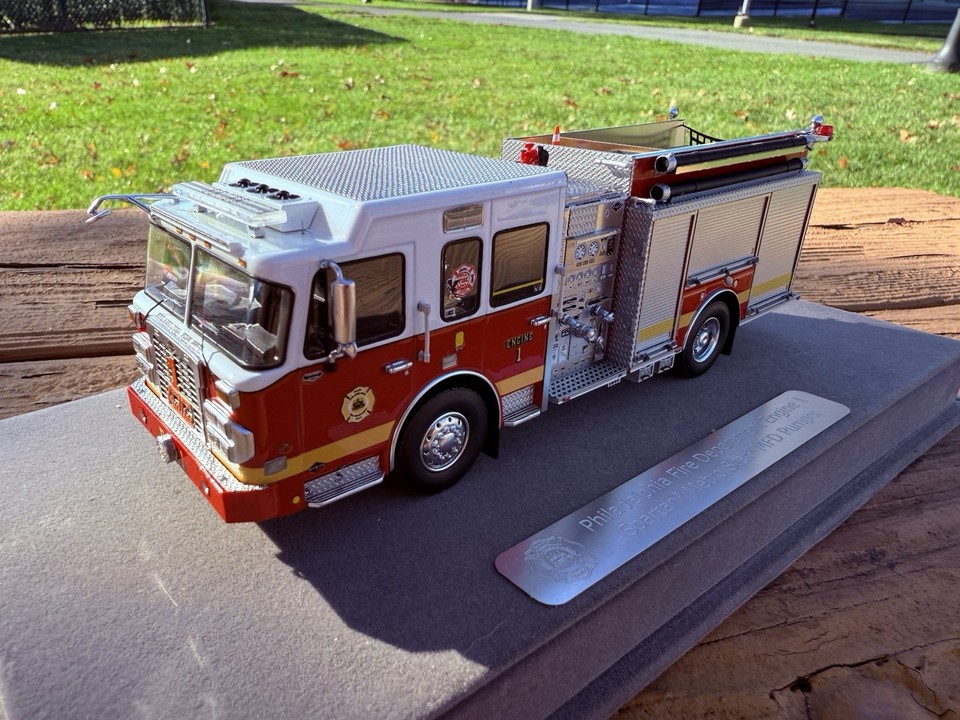 Fire Replicas 1/50 Philadelphia Fire Department Spartan Engine 1 Model ...