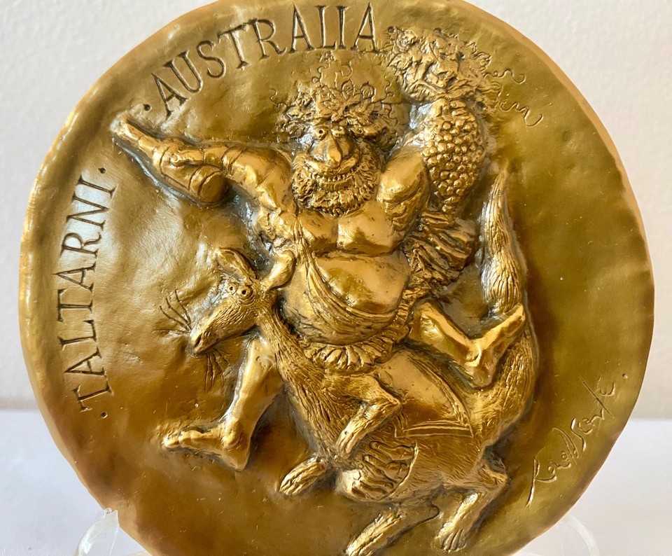 Medal Ronald Searle Taltarni Award Australia Bronze Vineyards Winespeak ...