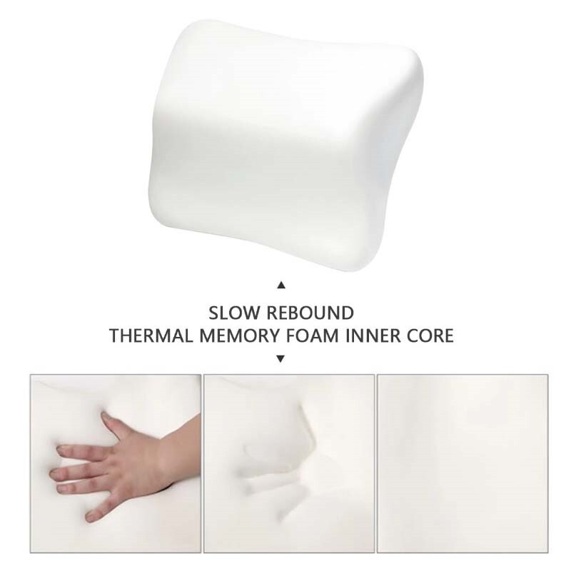 Leather Neck Rest Pillow Seat Headrest Cushion Shoulder Support ...