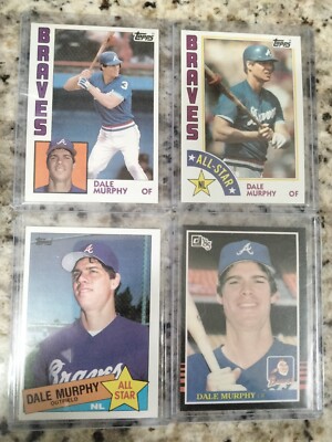 Dale Murphy 4 Card Lot | eBay