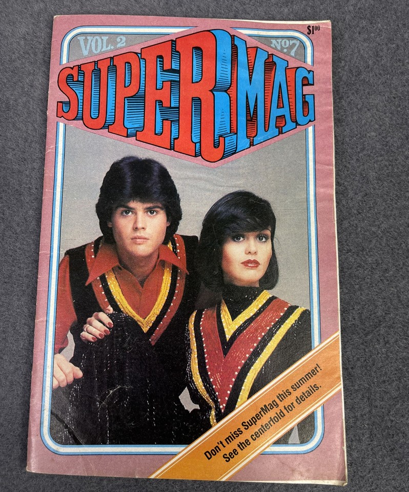 SUPERMAG Close Encounters Third Kind beat-up magazine Donnie & Marie ...