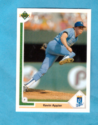 1991 Upper Deck Baseball Card #566 Kevin Appier Royals | eBay