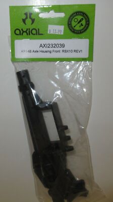 Axial AR14B Axle Housing Front: RBX10 REV #AXI232039 NIP | eBay