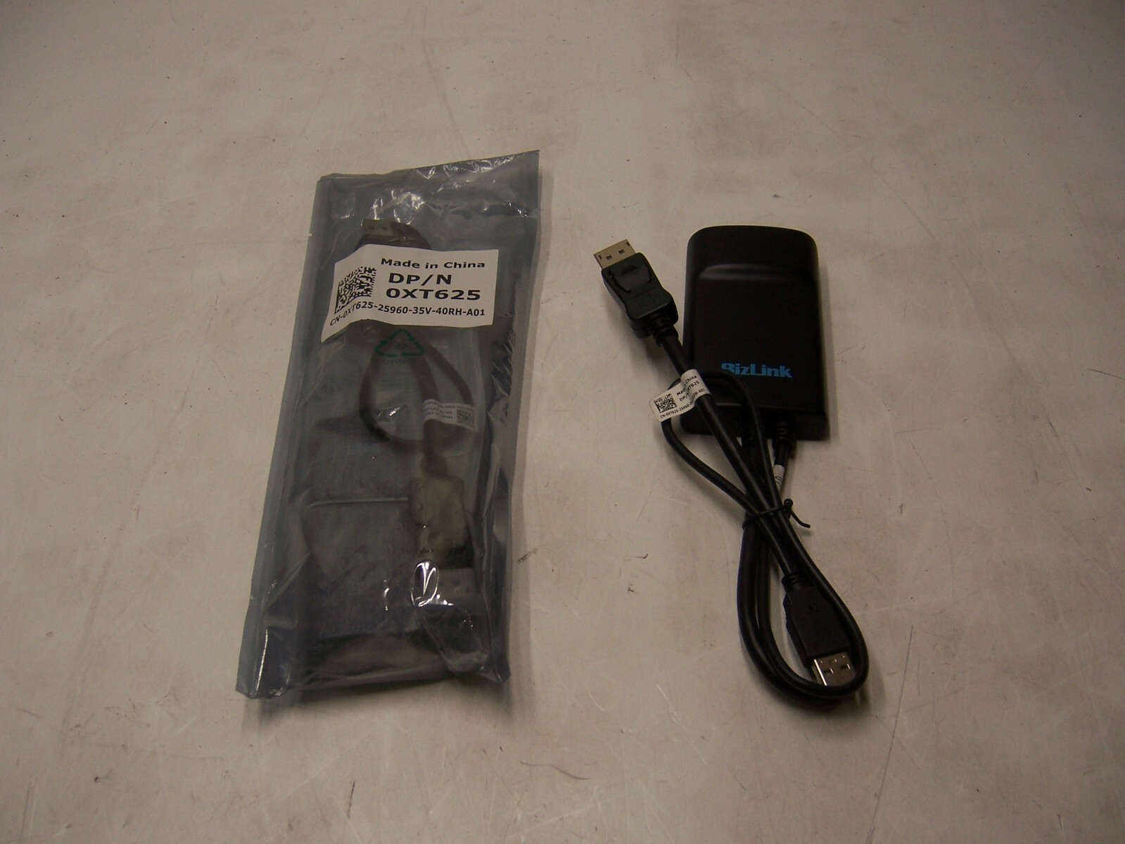 LOT OF 2 NEW BizLink Displayport/DP to DVI-D Dual Link Adapter Activew ...