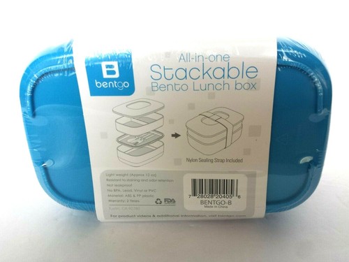 NEW FACTORY SEALED BENTGO ALL IN ONE STACKABLE BENTO LUNCH BOX WHITE ...
