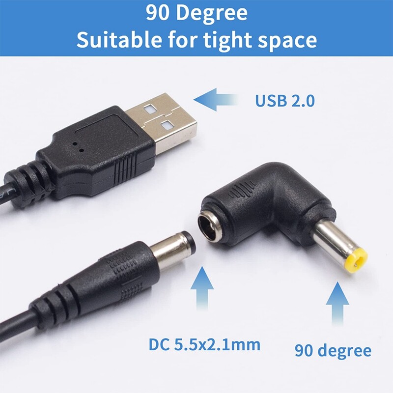 Universal 5V USB Cord, USB to Dc Cable with 8 Types Connectors for4137 ...