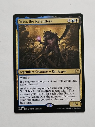 Vren, the Relentless - Bloomburrow - NM Rare - Magic the Gathering | eBay